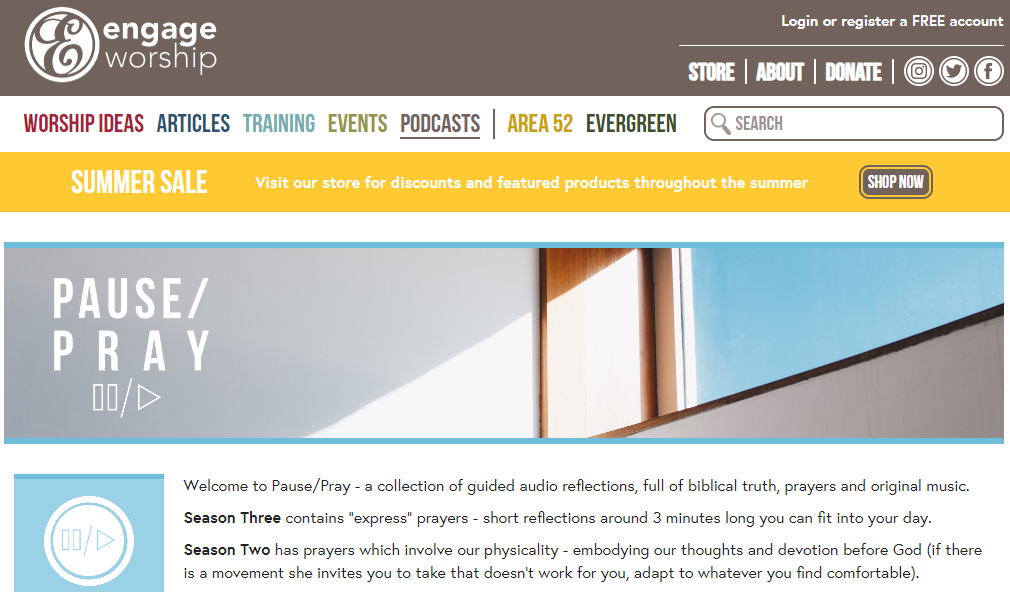 Pause/Pray - Prayer matters